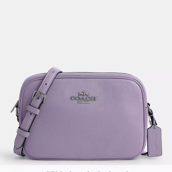 Coach | Bags | Nwt Coach Jamie Camera Bag Pebble Leather Light Violet ...